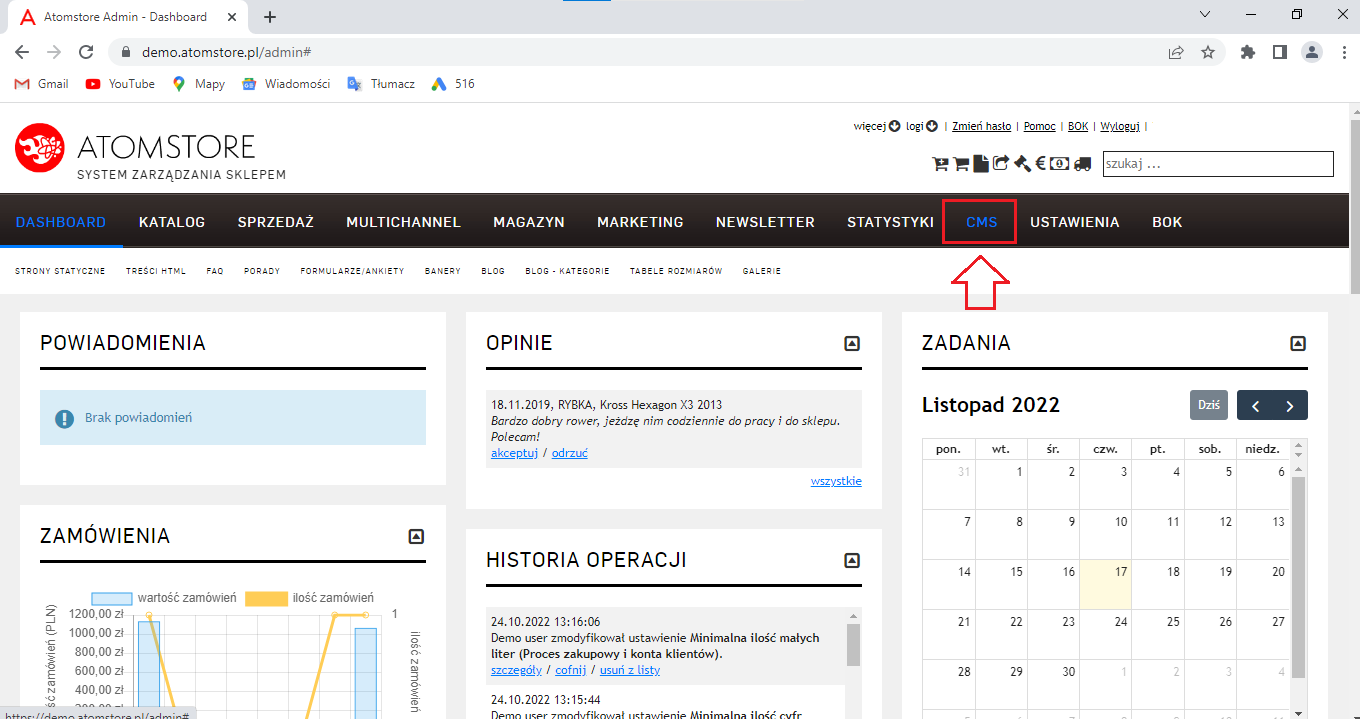 Jak dodać skrypt do stron w HTMLu na Atomstore ⋆ Projekt-Net Technologie Internetowe